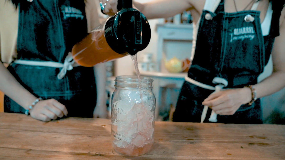 HOW DO WE MAKE ICED TEA? – Old Barrel Tea Co